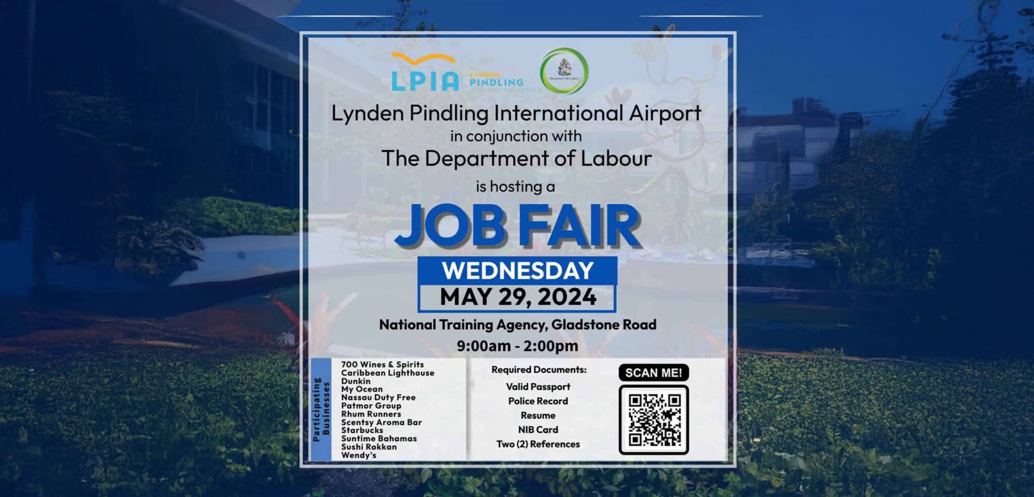 LPIA Job Fair - Lynden Pindling International Airport